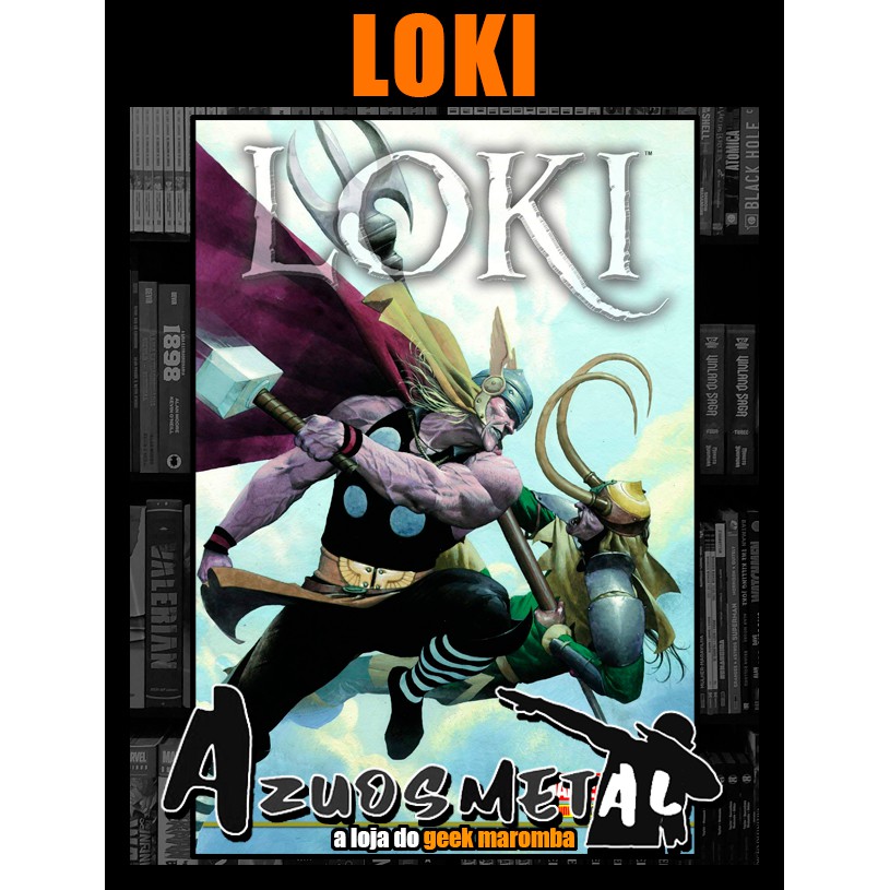Loki [HQ: Panini] | Shopee Brasil