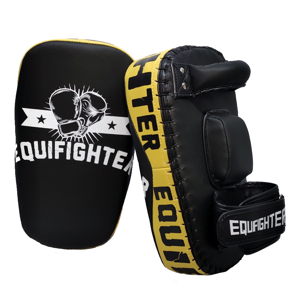 Aparador de Chute Muay Thai Reto Paô 1 Alça Equifighter Amarelo ...