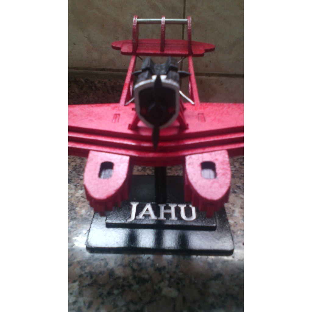 Miniatura do Hidroavião JAHU em MDF | Shopee Brasil