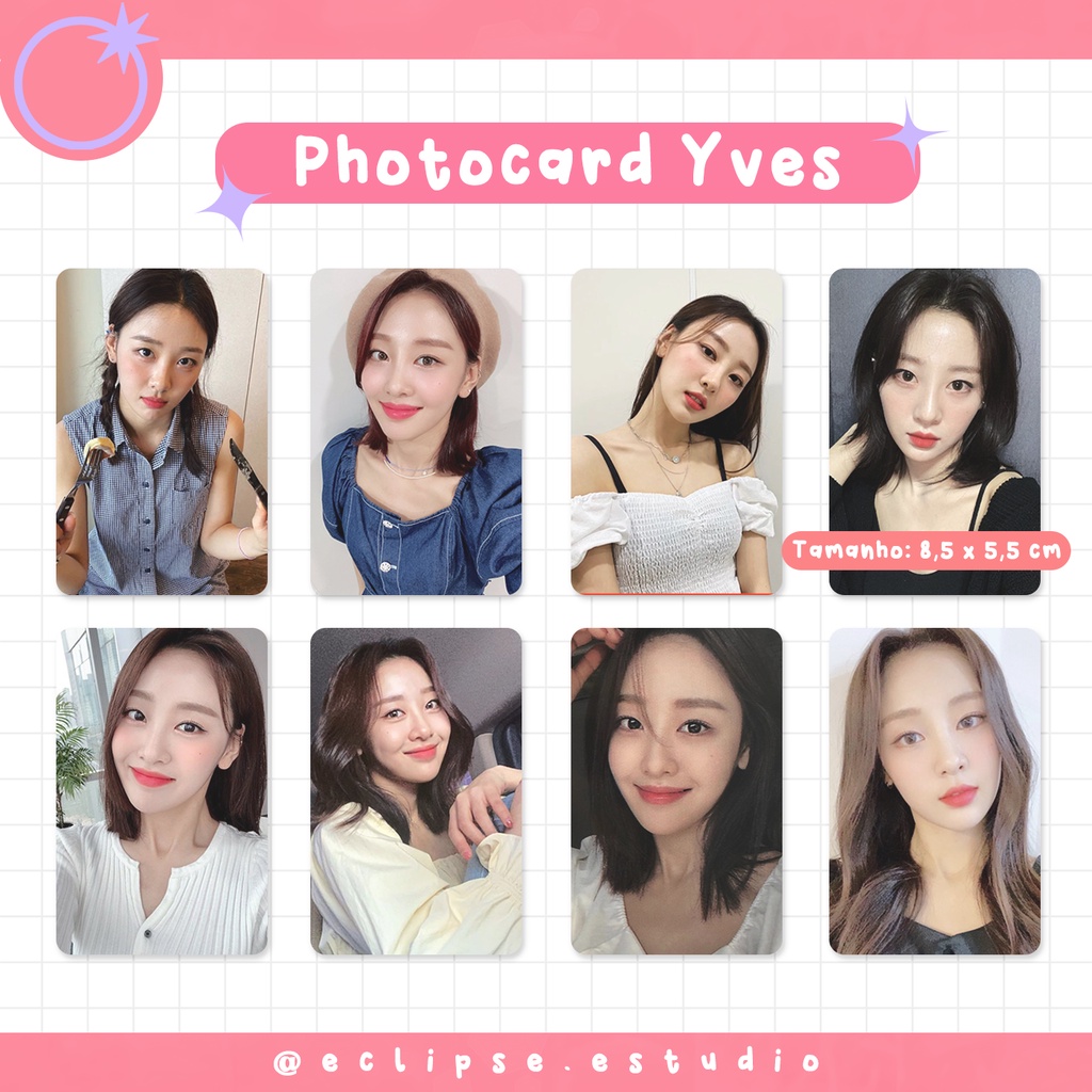 Yves Photocard | Loona K-pop kpop | Shopee Brasil
