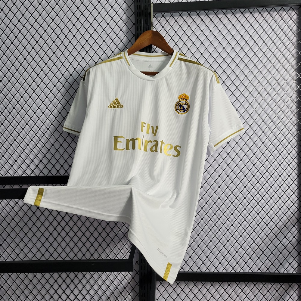 19/20 Real Madrid Home I Fãs Versão Camisa De Futebol Branco ...