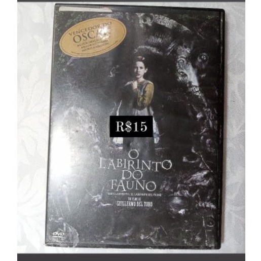 O Labirinto do Fauno DVD Guillermo del Toro | Shopee Brasil