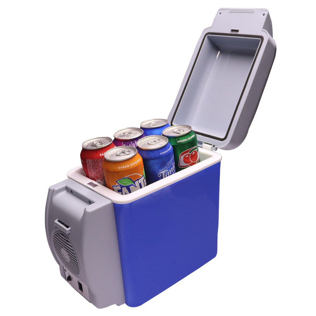 Mini Cooler Geladeira para Carro 7,5L Portatil 12v Camping Viagem ...