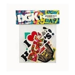 Sticker Dgk - Adesivo Pack 10 Unidades - Skate Original | Shopee Brasil