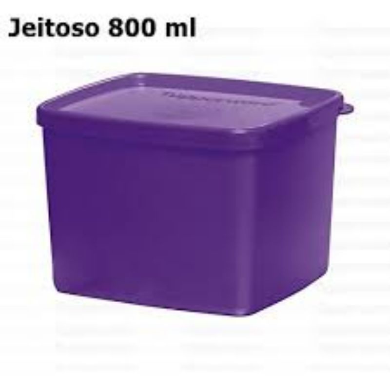 Tupperware Jeitoso 800ml roxo | Shopee Brasil