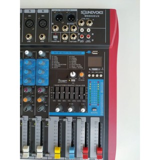 Mesa de Som Soundvoice MS 602 EUX - Bluetooth | Shopee Brasil