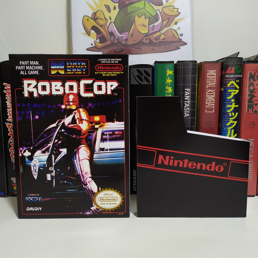 Robocop - Box (Nintendinho) NES | Shopee Brasil