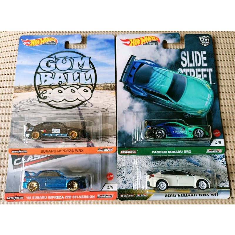 Hot Wheels Pandem Subaru Impreza BRZ WRX Street Slide Gumball Fast ...