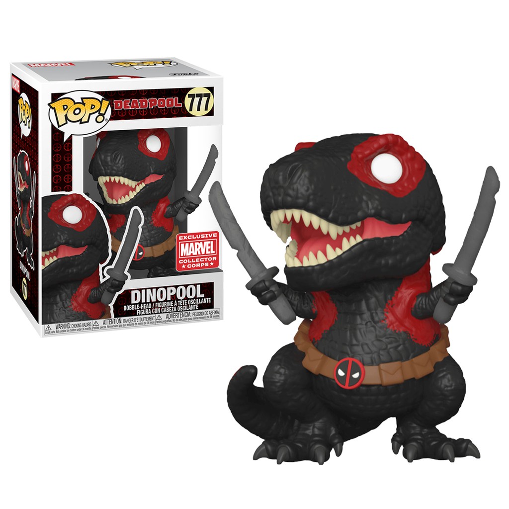 Funko Pop! Dinopool - Deadpool - Exclusivo #777 - 100% Original ...