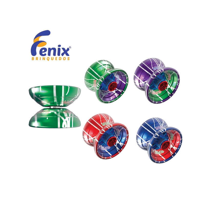 Io-Io Yoyo Ioio Yo-Yo Ioiô Aluminio Rolamento Presente Fenix | Shopee Brasil