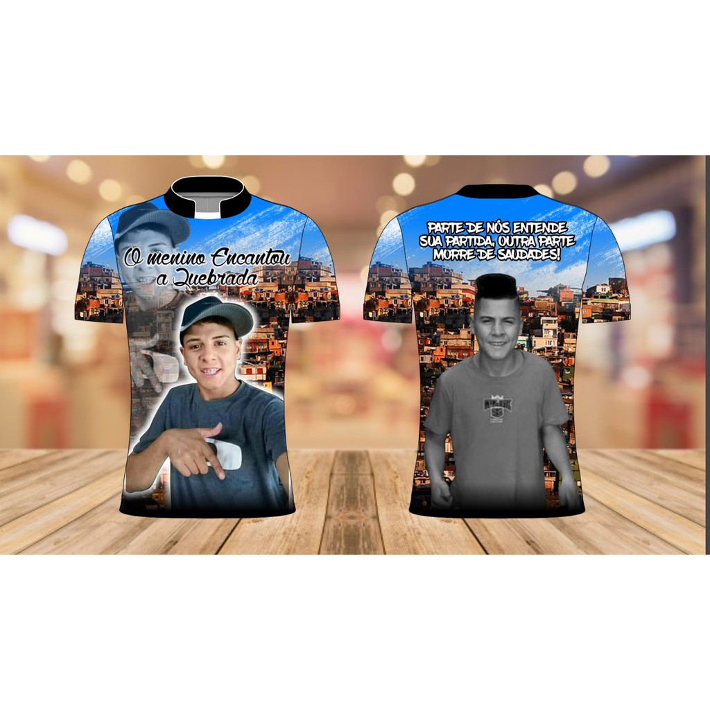 CAMISETAS LUTO CLIENTE UNICO | Shopee Brasil