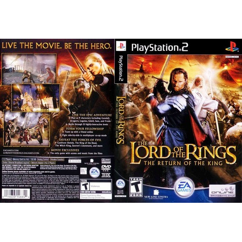 Jogo Lord Of The Rings, The - The Return Of The King Ps2 | Shopee Brasil
