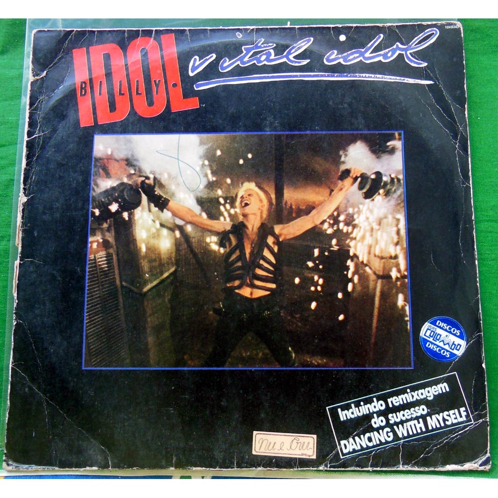 Lp Billy Idol - Vital Idol 1985 - Vinil | Shopee Brasil
