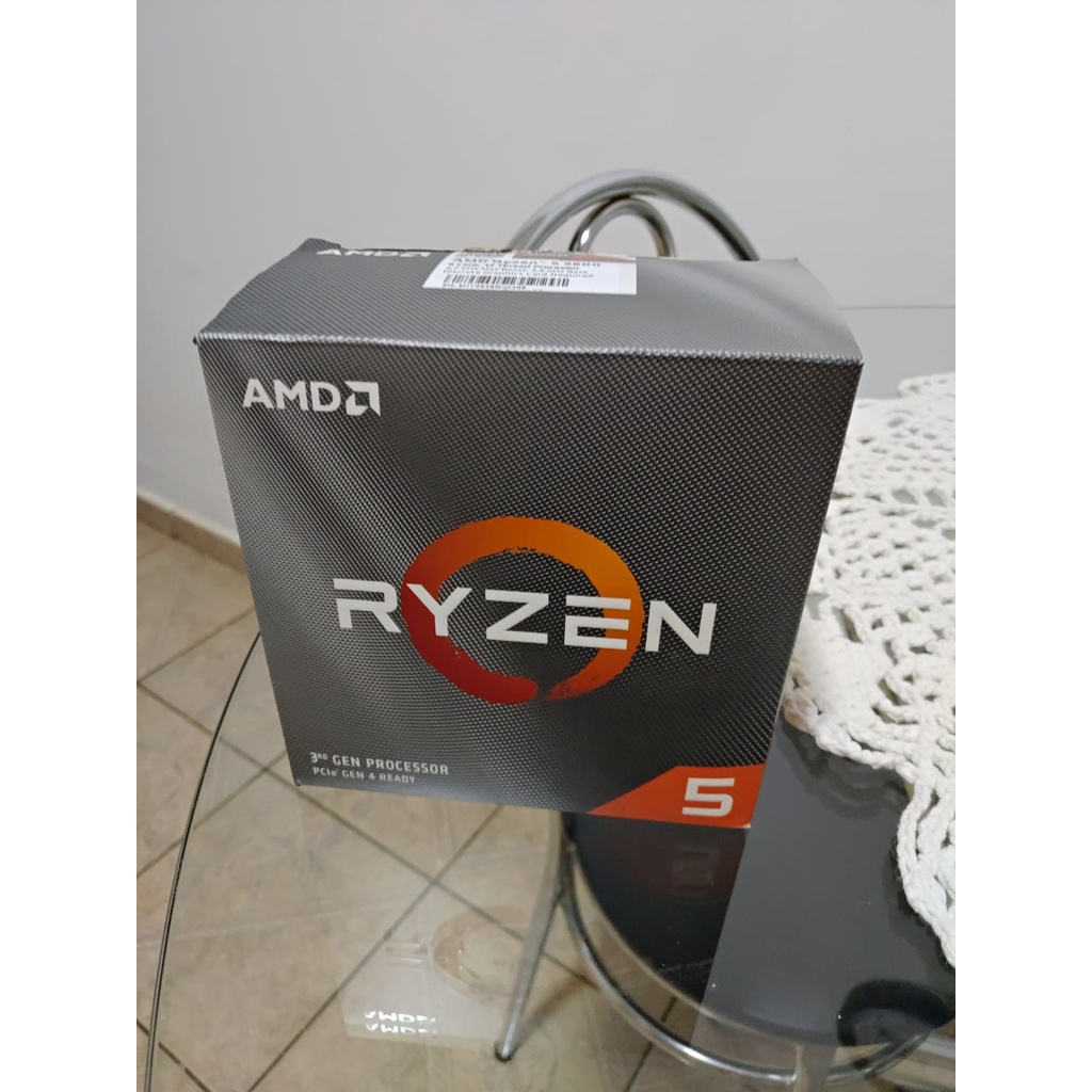 PROCESSADOR AMD RYZEN 5 3600, 6-CORE, 12-THREADS, 3.6GHZ (4.2GHZ TURBO), CACHE 35MB, AM4, 100 ...