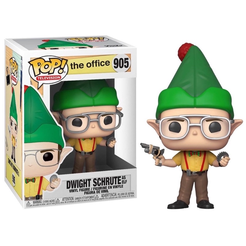 Funko Dwight Schrute as Elf #905 - The Office | Shopee Brasil