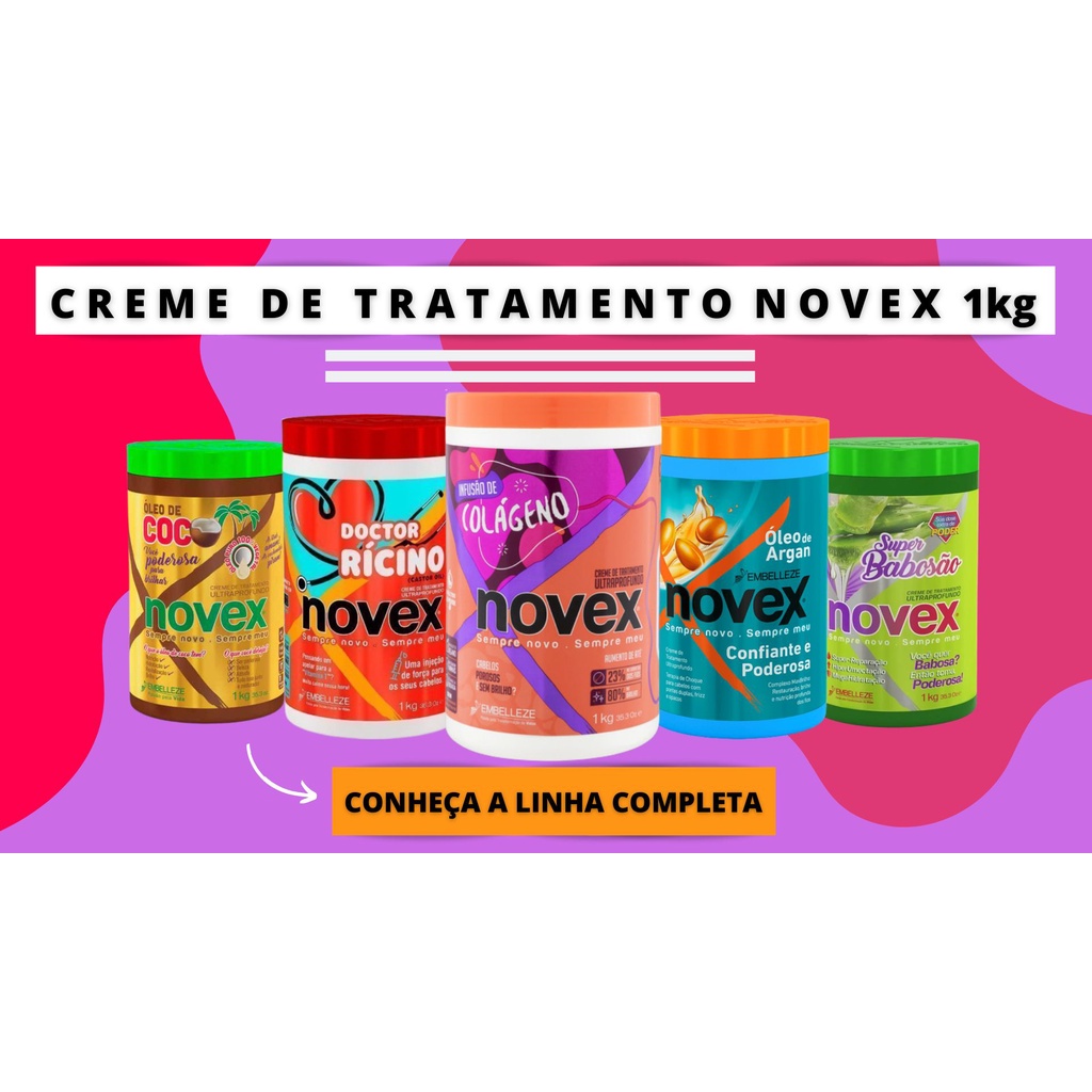 Creme de Tratamento Novex 1KG | Shopee Brasil