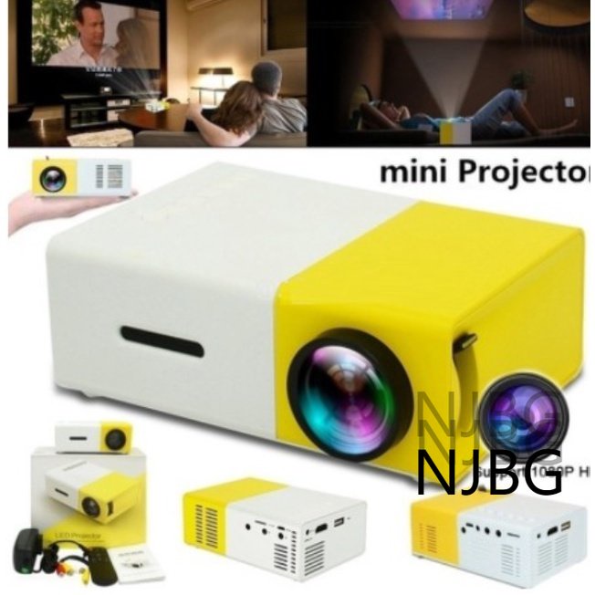 Mini Projetor Portátil 0919 Ultra MP20 Com LED yg300 Para Casa . HDMI , USB , Controle Remoto ...