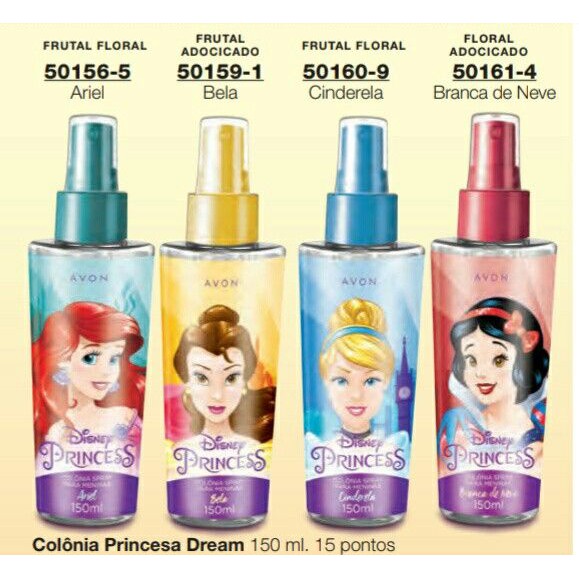 Colônia infantil da Avon Disney Para meninas/meninos | Shopee Brasil
