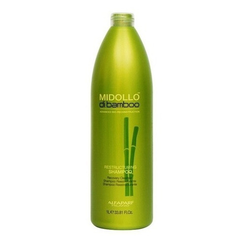Shampoo Alfaparf Midollo Di Bamboo Restructuring 1 Litro | Shopee Brasil