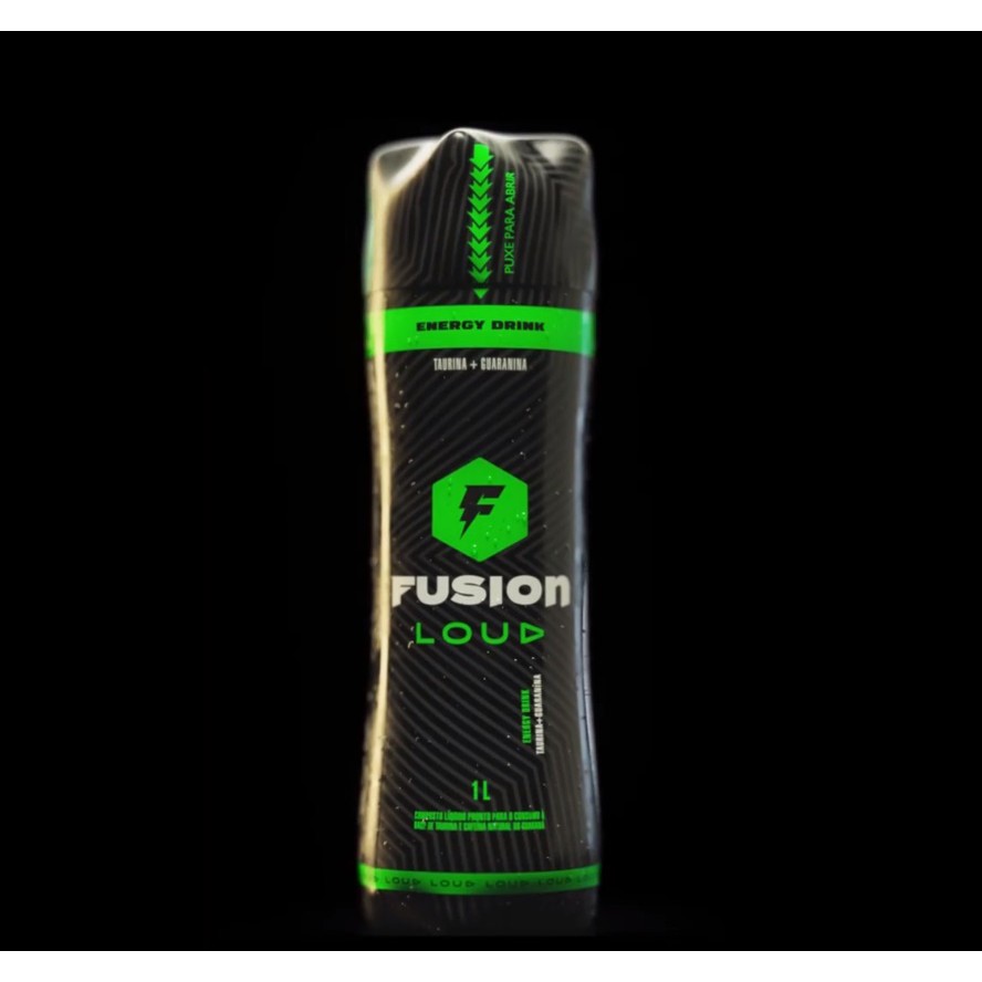Energético Fusion Loud - 1 Litro. | Shopee Brasil