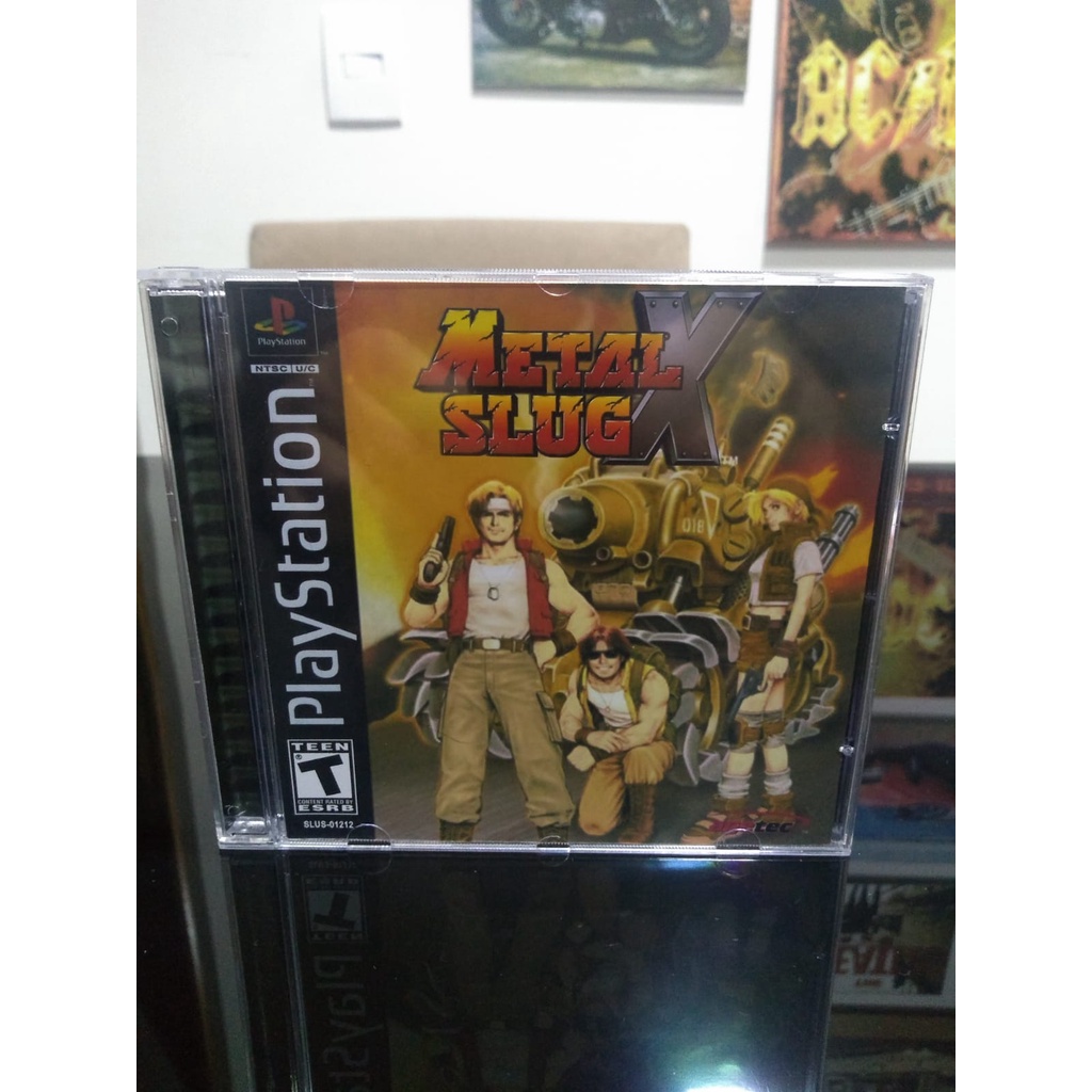METAL SLUG X (Patch) MIDIA PRETA - PS1 - Escorrega o Preço