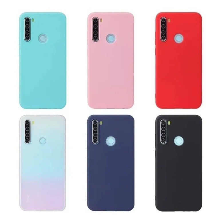 Capa Case Silicone Xiaomi Redmi Note 8 8t Redmi 9 Mi A3 Note 9