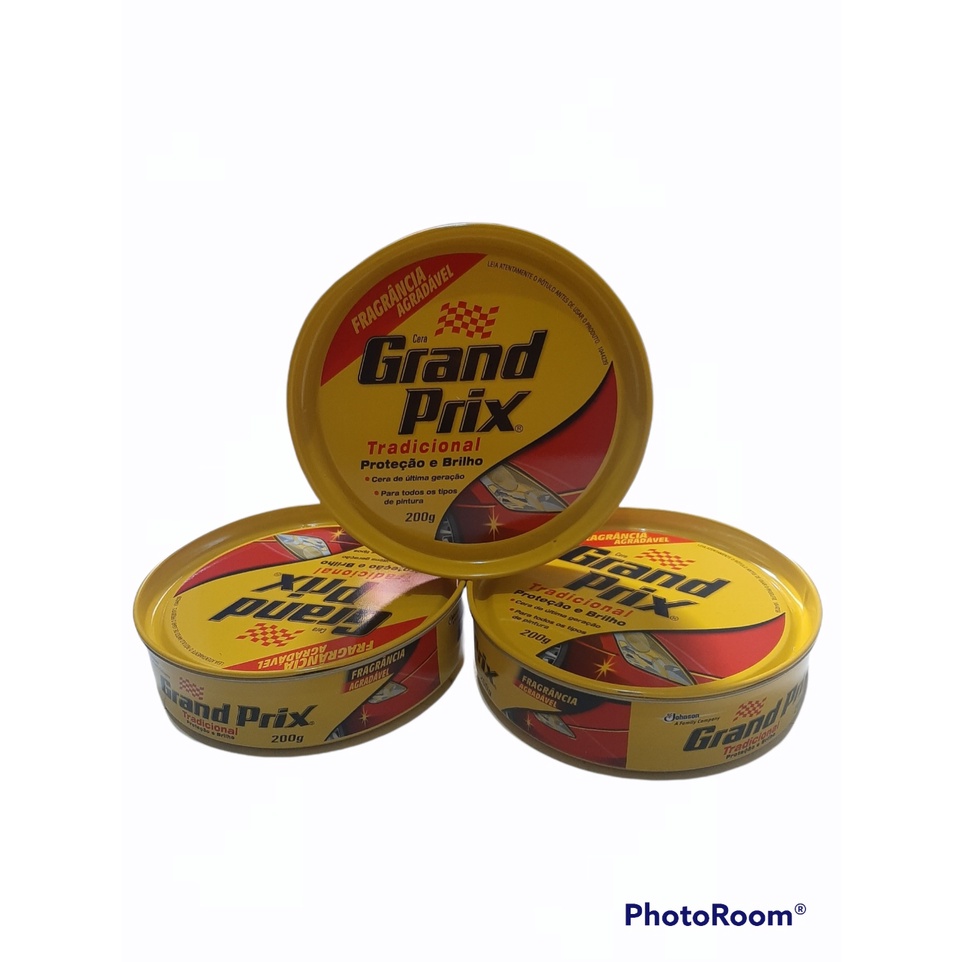 Cera Grand Prix Tradicional 200g Johnson POLIDORA | Shopee Brasil