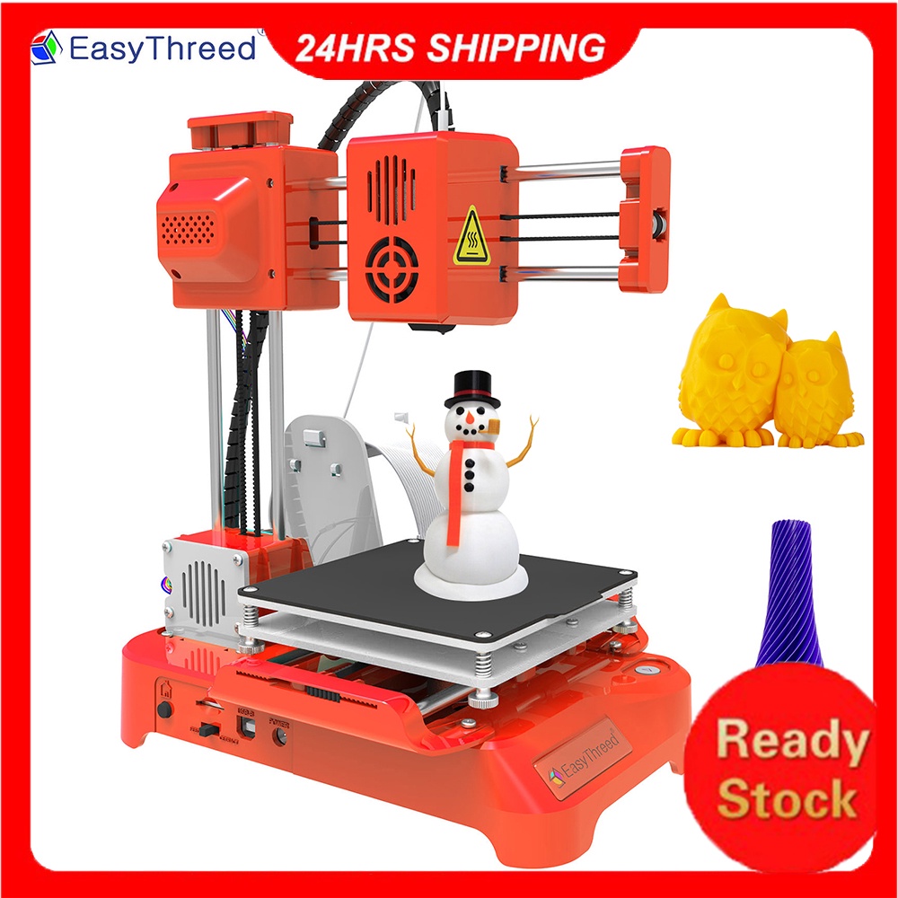 3D Printer for Kids Mini Desktop 3D Printer 100x100x100mm Print Size No ...