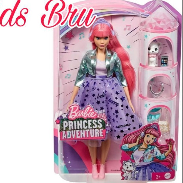 Barbie Princess Adventure Gml75 Mattel | Shopee Brasil
