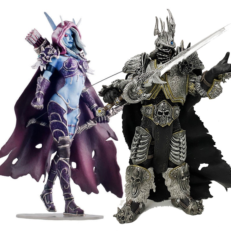 Action Figure WOW The Lich King Demon Hunter Arthas Sylvanas Windrunner ...