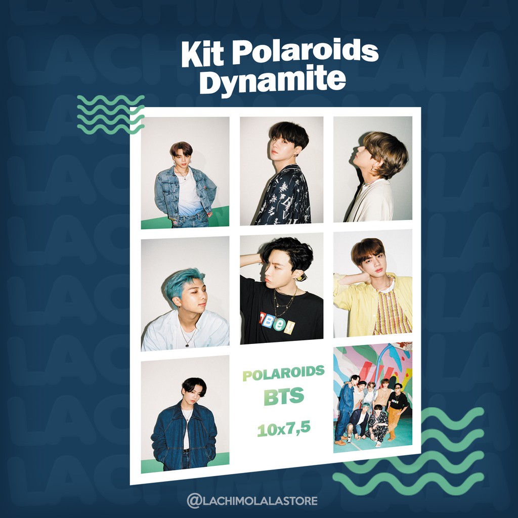 Kit Polaroids BTS (bangtan boys) 8 unidades + brinde | Shopee Brasil