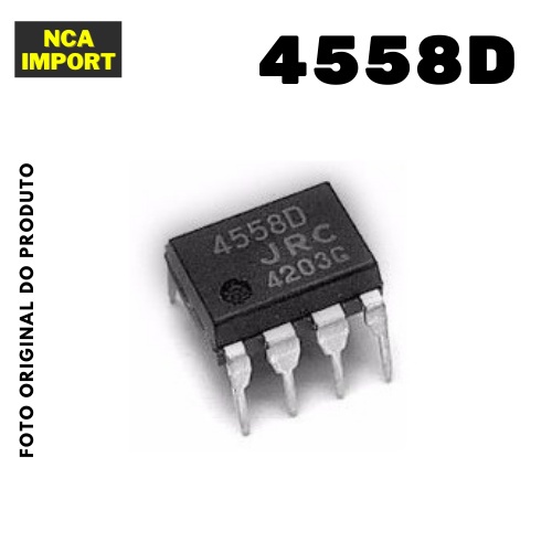 Circuito Integrado 4558 4558d | Shopee Brasil