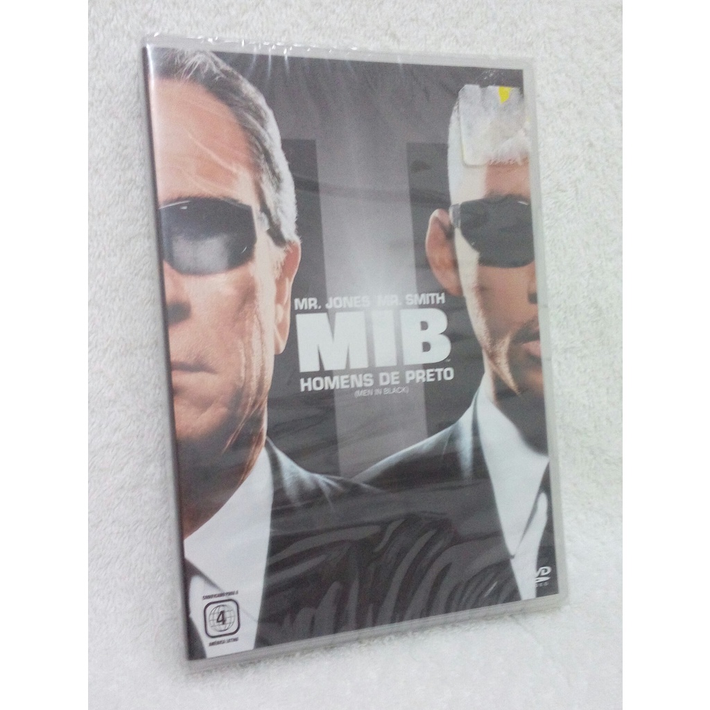 DVD - MIB Homens De Preto - Original - Novo - Lacrado | Shopee Brasil