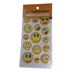 Adesivos Divertidos Emoji Conjunto 3 Cartelas Adesivos | Shopee Brasil