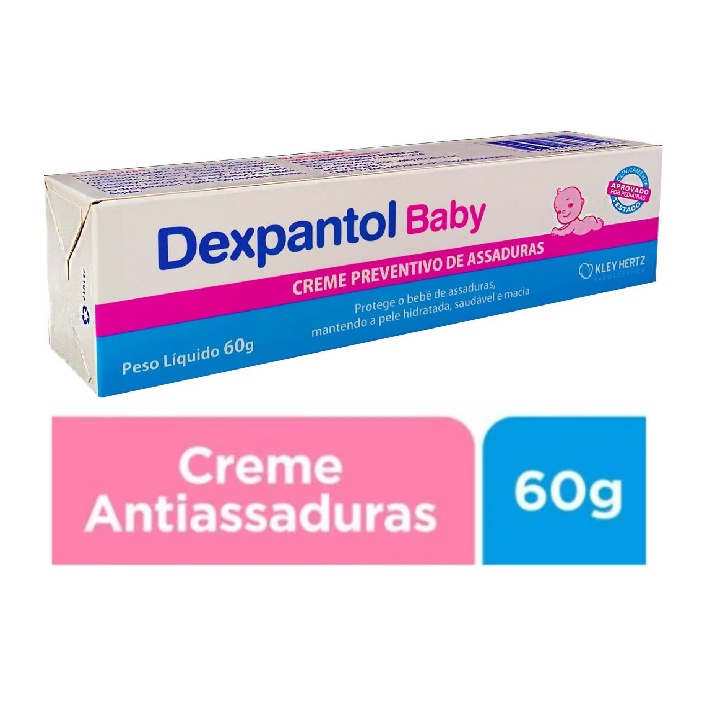 Dexpantol Baby creme 60g Kley Hertz ( Similar Bepantol Baby ) | Shopee ...