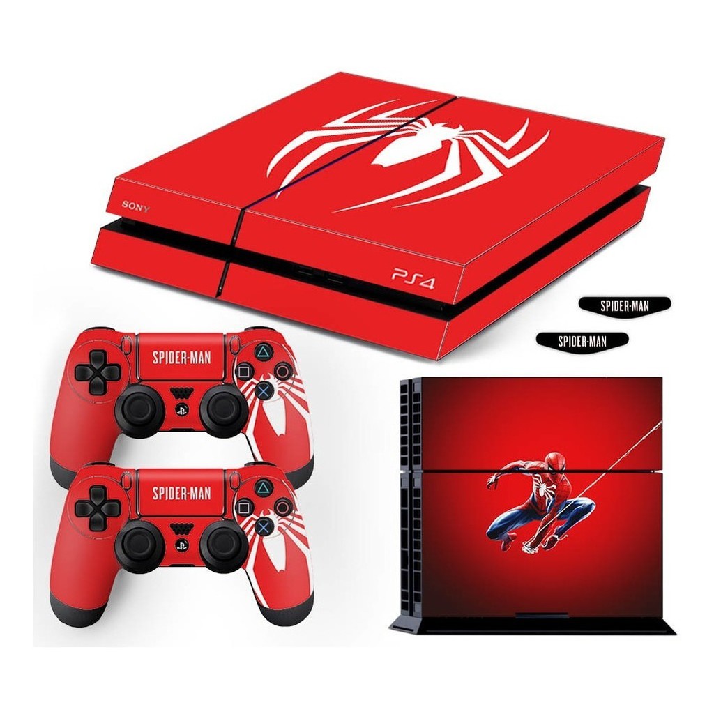 Skin Ps4 Fat - Spider Man Limited Edition - 141 | Shopee Brasil