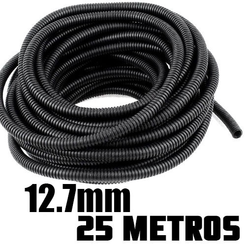 Conduite corrugado automotivo 12,7mm 25 metros | Shopee Brasil