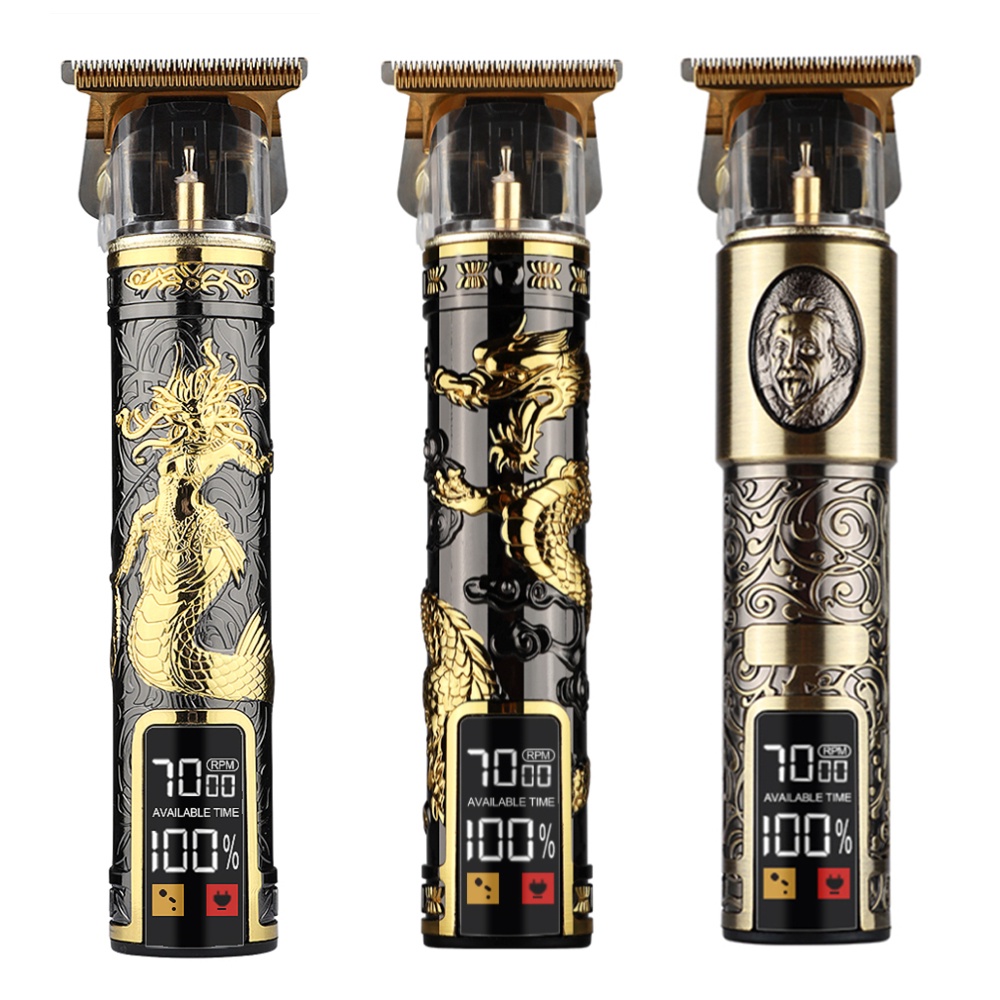 T9 USB Barbeiro Elétrica Recarregável Novo Navalha De Barbear Máquina ...