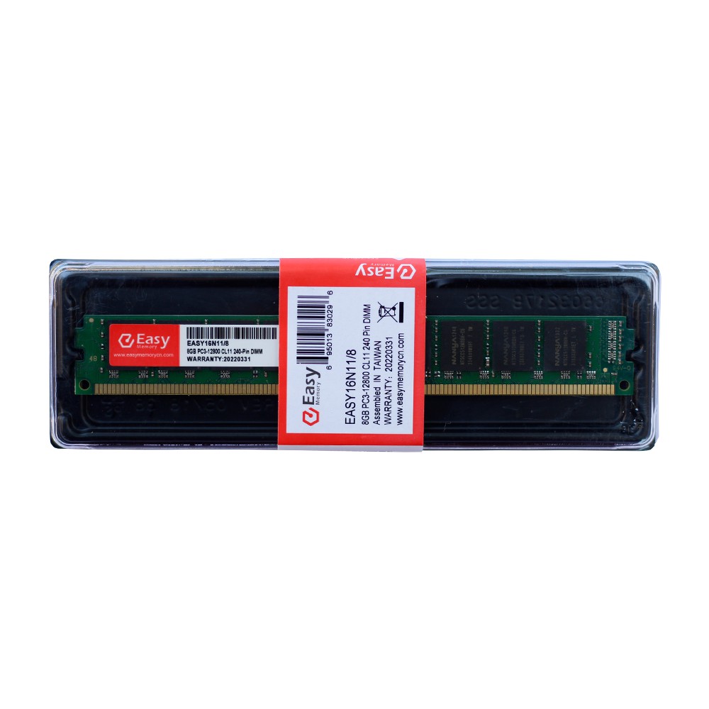 Memória RAM Desktop 8GB 1600Mhz DDR3 EASY | Shopee Brasil