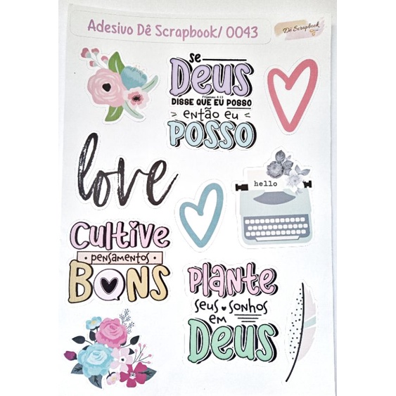 Adesivo devocional 0043 | Shopee Brasil
