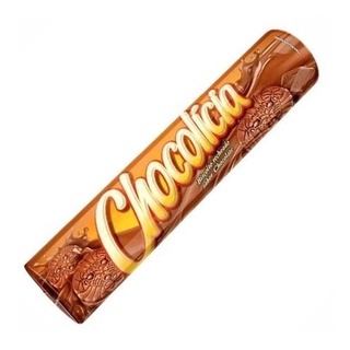 Kit C/10 Unidades Biscoito Chocolícia Recheado Chocolate | Shopee Brasil
