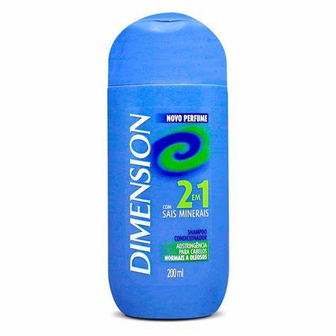 Shampoo Dimension 2 em 1 Normais a Oleosos 200ml | Shopee Brasil