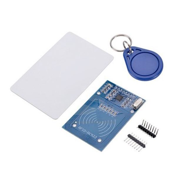 Kit Leitor RFID Rc522 - Acompanha Cartão Tag / Chaveiro Frequencia 13 ...