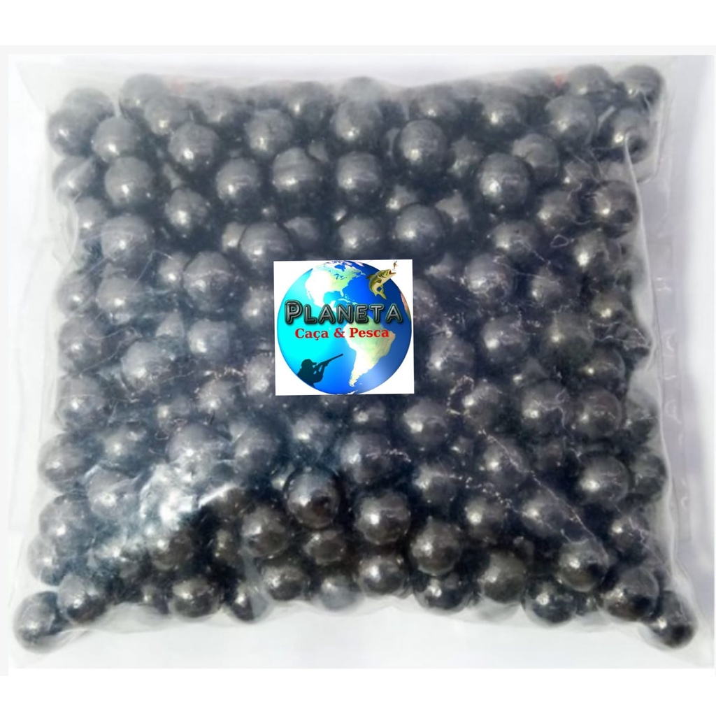 Chumbo Granulado Planeta Tamanho 1B - 1kg | Shopee Brasil