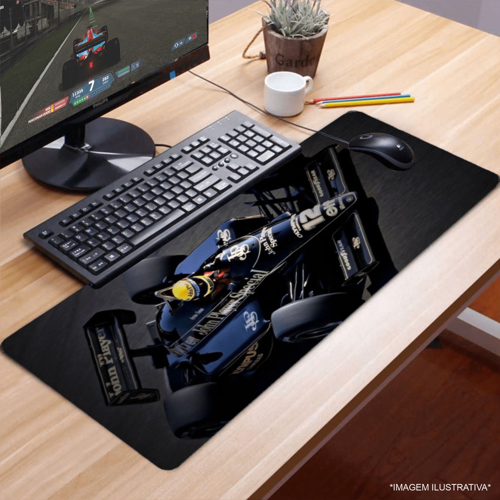 MousePad Gamer 65x32cm F1 Car 1261 | Shopee Brasil