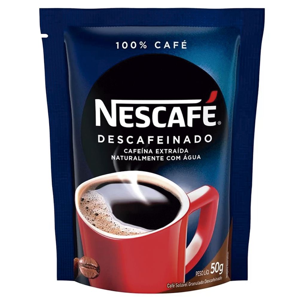 Café Solúvel NESCAFÉ Descafeinado 50g | Shopee Brasil