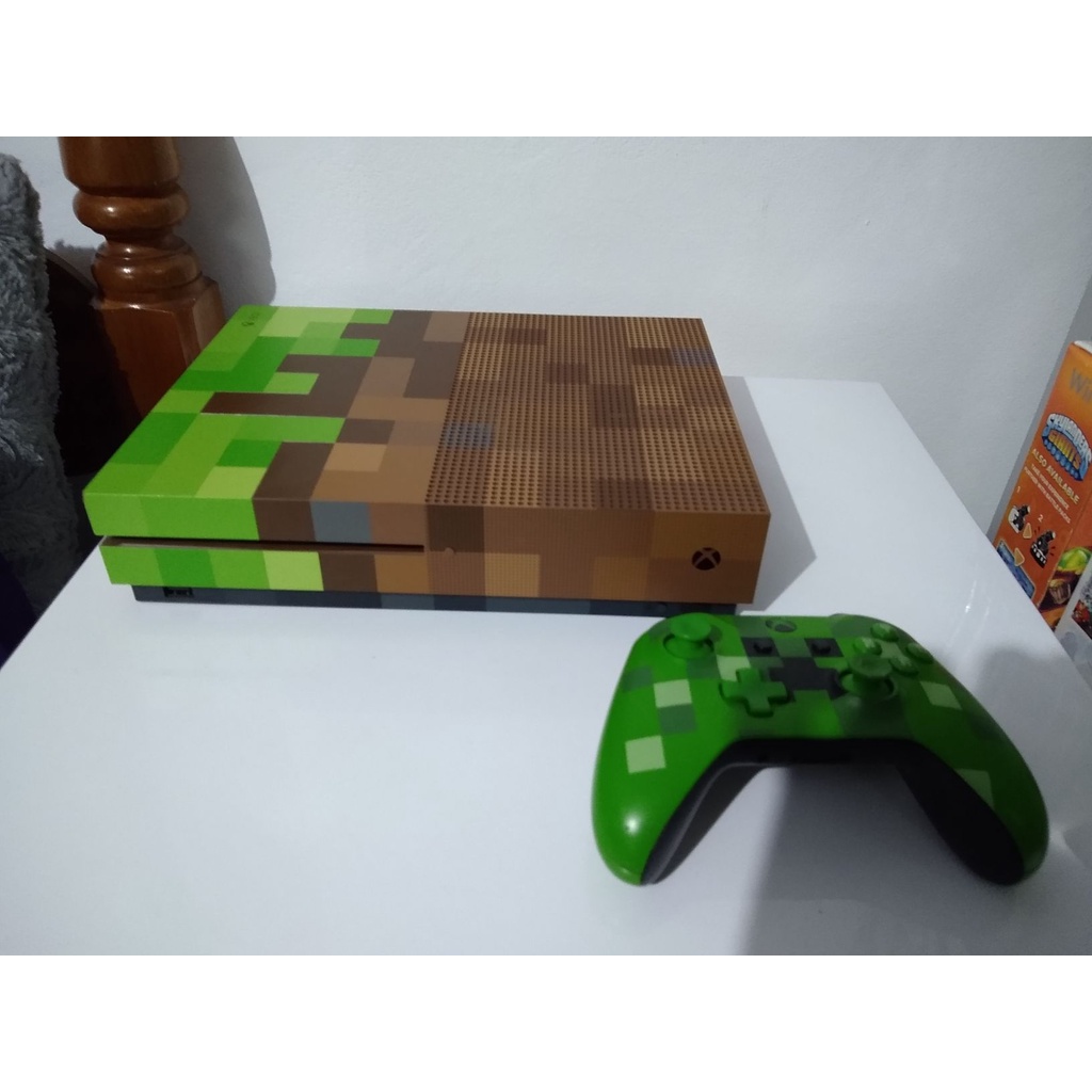 Xbox One S Minecraft Edition 1Tb | Shopee Brasil