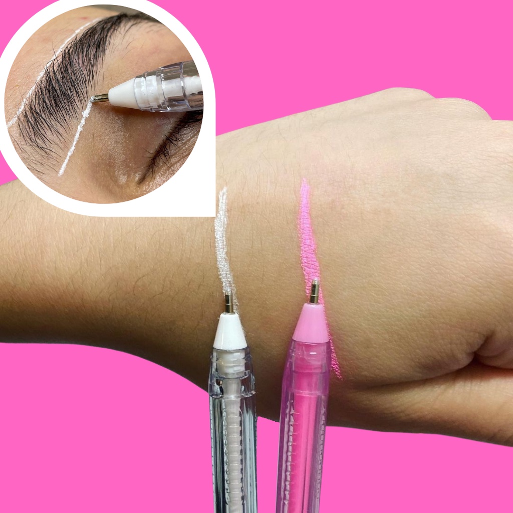Caneta em Gel para Sobrancelha, Marcação em Pele Oleosa, Pigmenta ...