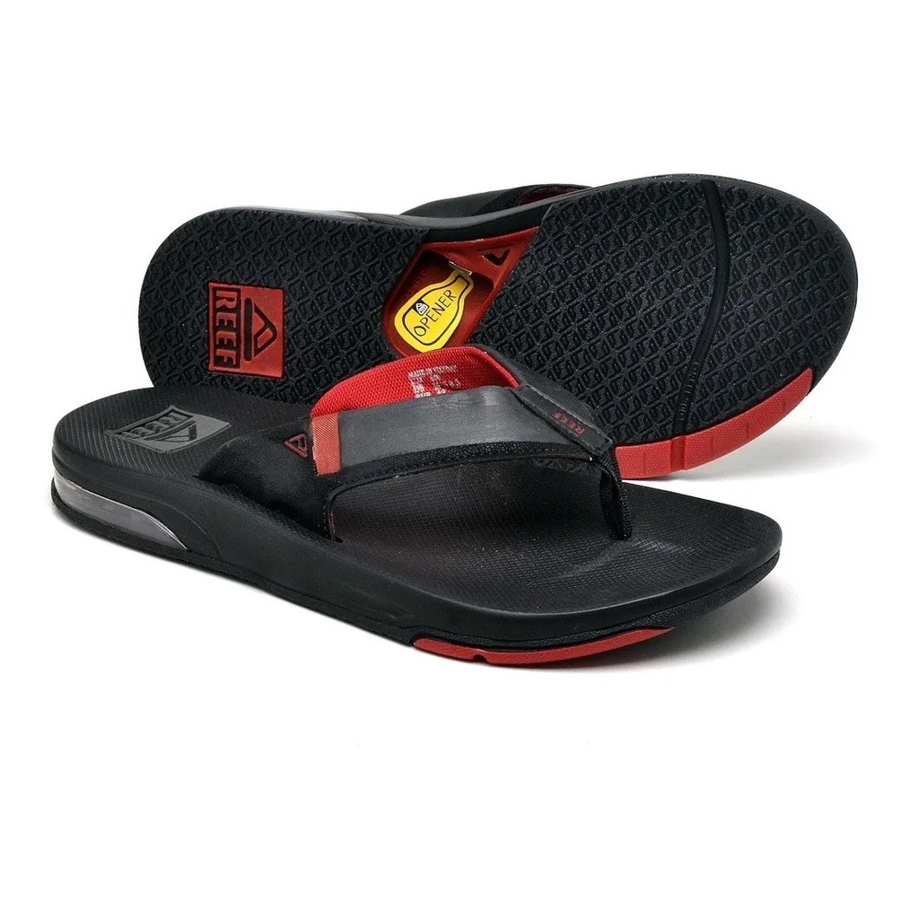 Chinelo Masculino Reef Fanning Low Luxo Abridor de Garrafa | Shopee Brasil