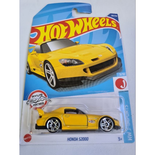 Hot Wheels Honda S2000 Lote H 2022 | Shopee Brasil